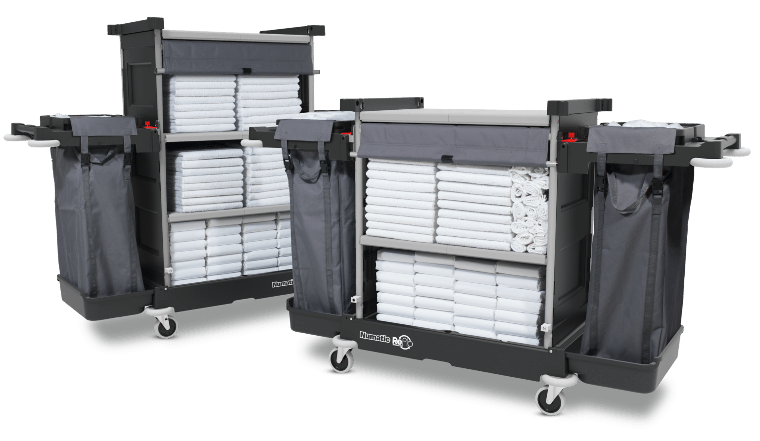 Numatic Housekeeping Trolley NKT2LLR - Decotel Ltd | Hotel Supplies
