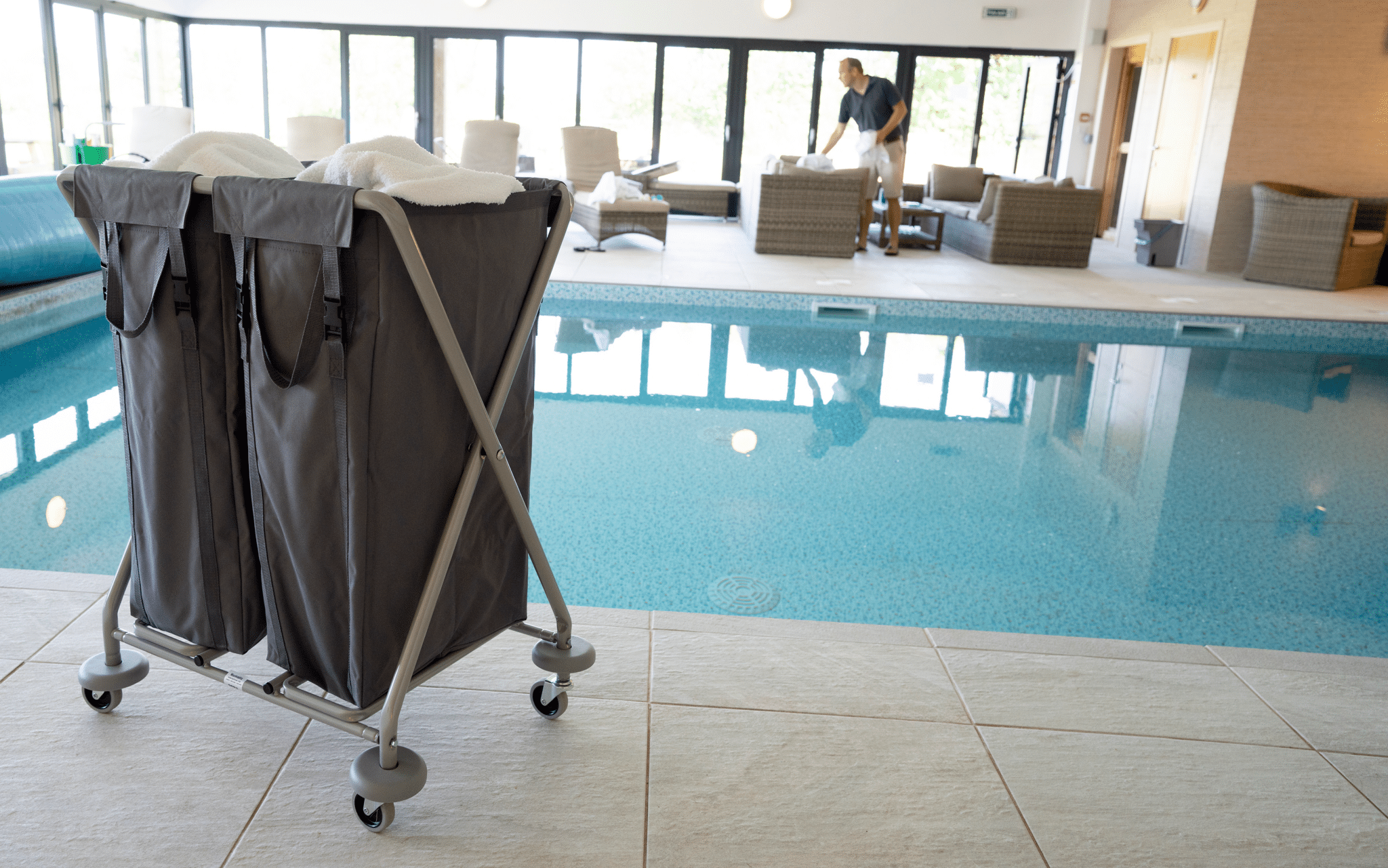 Numatic Laundry Trolley NX1002 - Decotel Ltd | Hotel Supplies